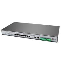 China 8 Port Rack Mount Serial Device Server RS232 RS485 to Ethernet Converter 10/100Mbps for sale