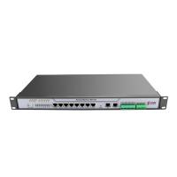 China 8 Port Rack Mount Serial Device Server RS232 RS485 to Ethernet Converter 10/100Mbps for sale