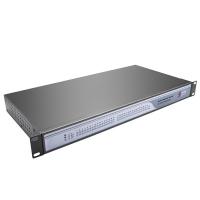China 32 Ports Rack Mounted RS232 RS485 Serial Device Server 2 Ethernet Ports 400 MHz for sale