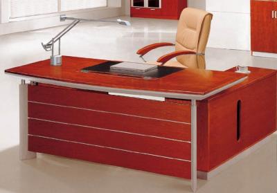 China painted MDF veneer office table for sale
