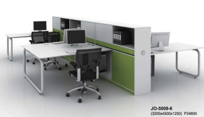 China modern office workstation for six persons,#JO-5008-6 for sale