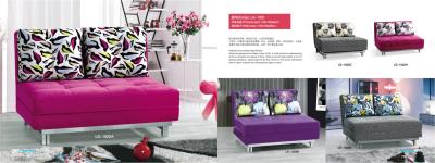 China colorful fabric sofa bed,#LS-1022 for sale