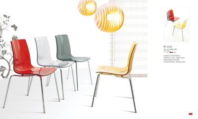China transparent plastic meeting chair/clear plastic meeting chair/transparent event chair for sale