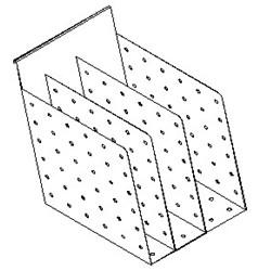 China suspended steel file holder for partition,#F1 for sale