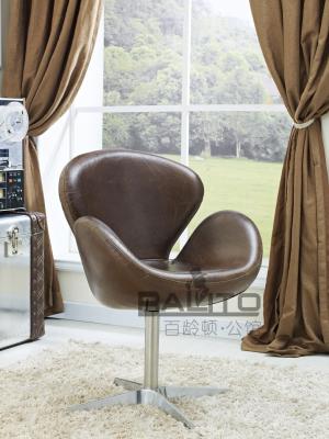 China antique Europe style leather chair,#2017B for sale