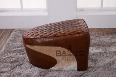 China classical British leather ottoman,#2059-otto for sale
