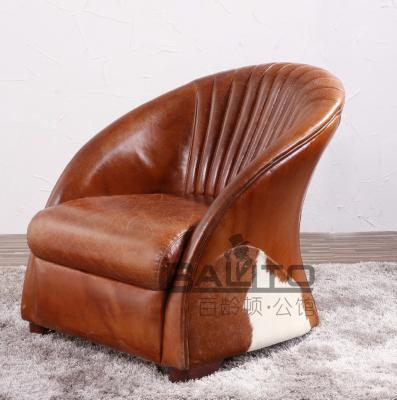 China classical antique style home leather sofa,#2060 for sale