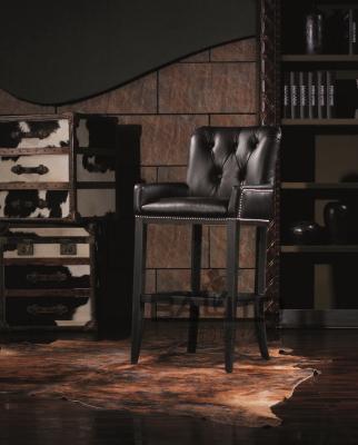 China antique black bar stool chair furniture,#K629 for sale