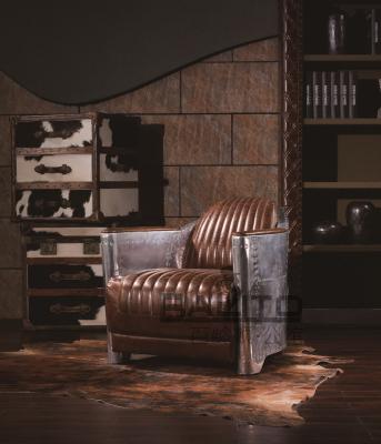 China old-fashioned style aluminium arm chair,#K631 for sale