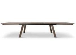 China extendable 3.8m 12 seater rectangle table furniture for sale