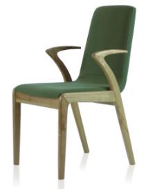 China America style solid wood cafe arm chair furniture for sale