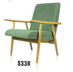 China America style home upholstered wooden frame single recliner chair furniture for sale