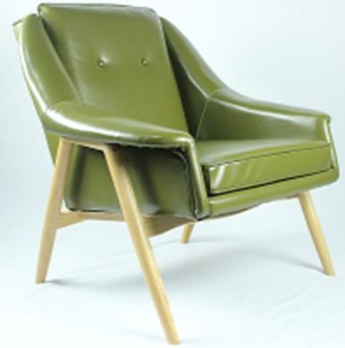 China America style home upholstered wooden frame single recliner arm leather chair furniture for sale