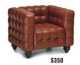 China America style mid century night club sofa with chromed foot for sale