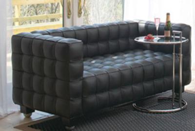 China America style mid century night club 2 seater sofa with chromed foot for sale
