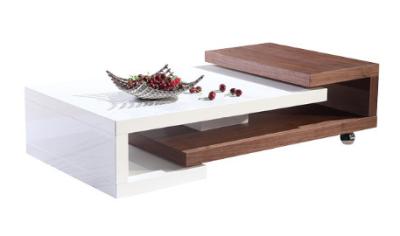 China Modern living room coffee table with swivel top for sale
