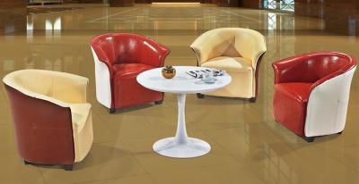 China modern PU leather restaurant lobby chair furniture/PU leather restaurant swivel chair for sale