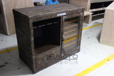 China classical old style antique low wine cabinet for sale