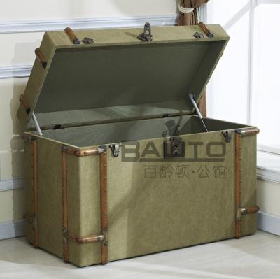 China classic old style antique canvas case furniture for sale