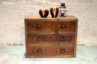 China classical old style antique wooden 4 drawers case furniture for sale