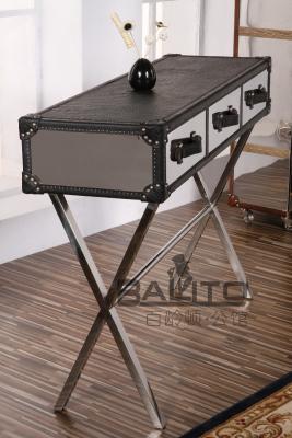 China classical old style antique aluminium home office desk furniture for sale