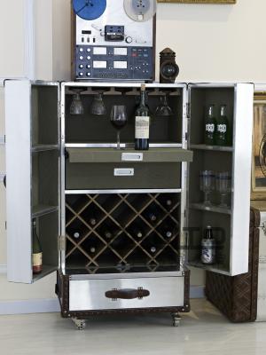 China classic old style antique alminium wine cabinet for sale