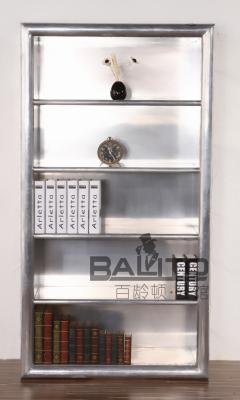 China classical old style antique aluminium bookcase furniture for sale