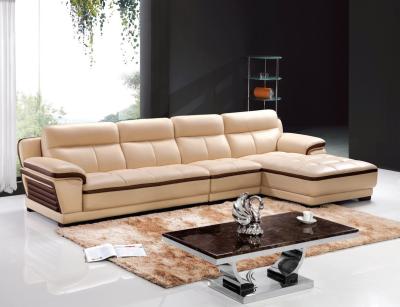 China modern genuine leather corner sofa furniture for sale