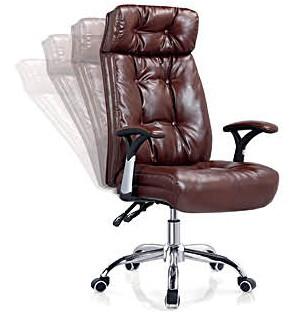 China modern high back leather office swivel chair furniture for sale