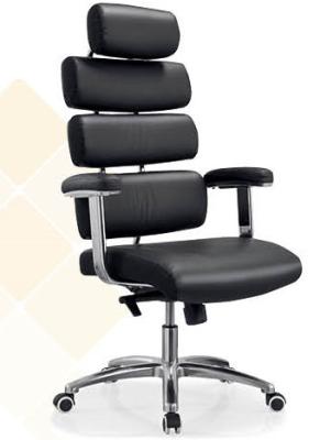 China modern high back genuine leather manager office chair furniture for sale