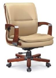 China wholesale modern medium back office manager leather chair factory for sale