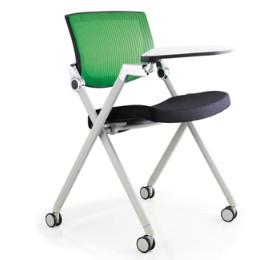 China movable folding chair with tablet for sale