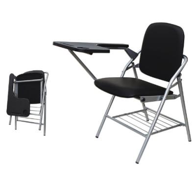 China training room foldable chair with basket and tablet for sale