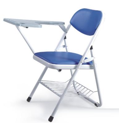 China foldable training chair with basket and tablet for sale