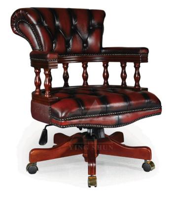 China classical Europe style chesterfield swivel arm chair for sale