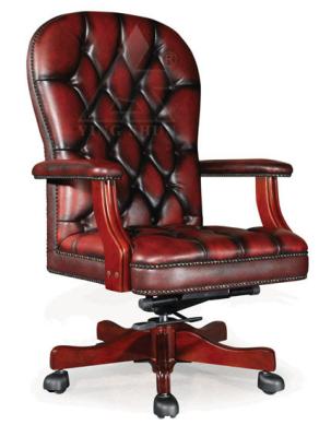 China antique Europe style chesterfield high back executive chair for sale