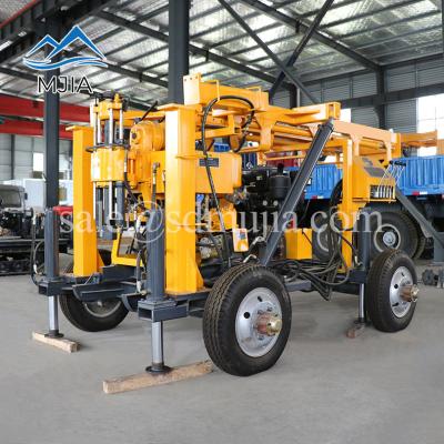China Wheeled 130M Hydraulic Rotary Water Well Drilling Rig & Geological Survey Machine For Sale for sale
