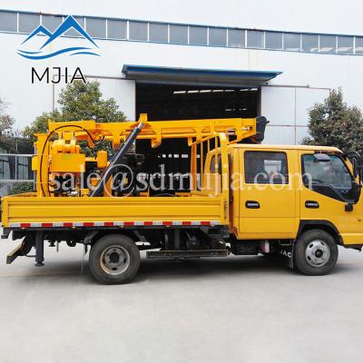 China XYC-200A Double Cap Truck Mounted Hydraulic Rotating Water Well Drilling Rig For Sale for sale
