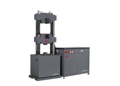 China 300kN Dual Space Rebar Testing Machine With Hydraulic Wedge Grip HUT305A for sale