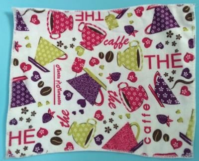 China microfiber hand towels cartoon face towels tea towels for sale