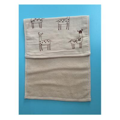 China cotton double-deck yarn dyed jacquard face/hand towel for sale
