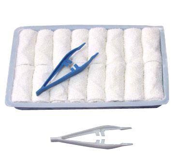 China Hot selling 100% cotton disposable airline towel in tray for sale
