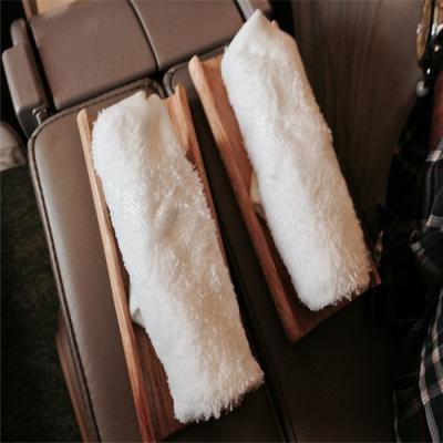 China 100% Cotton white airline towel soft hand towel for sale