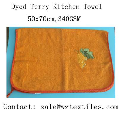China china supply manufacturer cheap custom cotton kitchen tea towel printed wholesale for sale