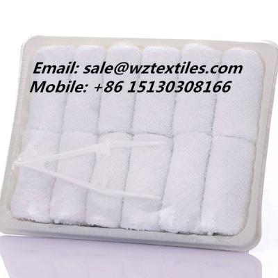 China disposable airline towels hot/cold towels for airline traveling for sale