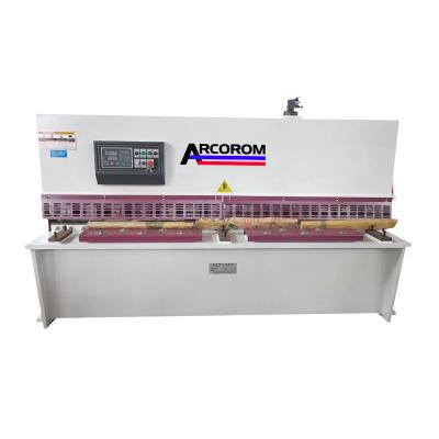 China CNC Hydraulic Swing Beam Shearing Machine HSS-6x2500, HSS-8x3200 for sale