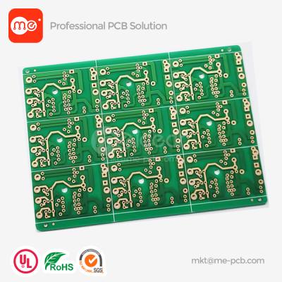 China Printed Circuit Board With Green Soldermask FR4 double sided pcb electronic pcb boards for sale