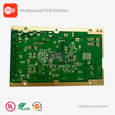 China Plated Gold PCB, Printed Circuit Board with Golden Finger, Multilayer Circuit Board for sale