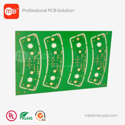 China Doble sided HASL-LF Fr4 Custom PCB Printed Circuit Board Prototype Fabrication FR4 PCB for sale