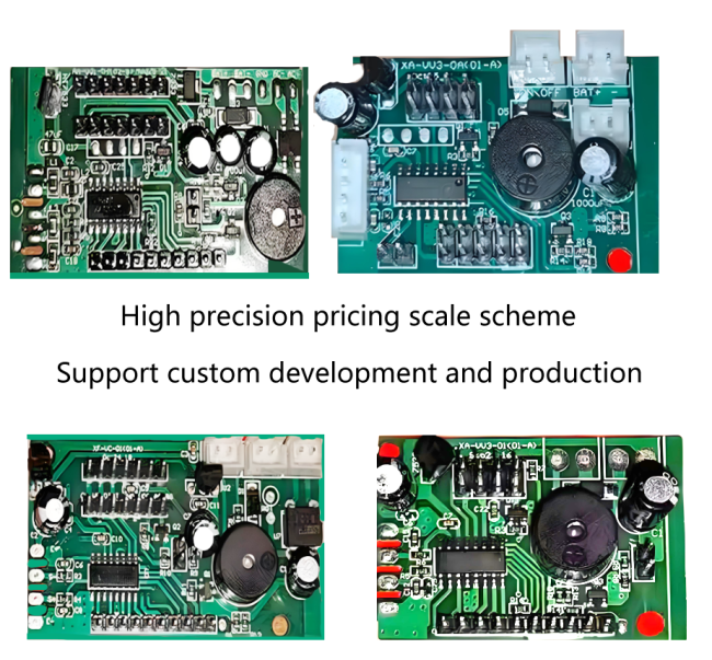 High Precision 24-Bit ADC Electronic Scale Hardware 20.7-Bit Stationary Code kg Unit Custom ODM Support 0.1g Accuracy OEM